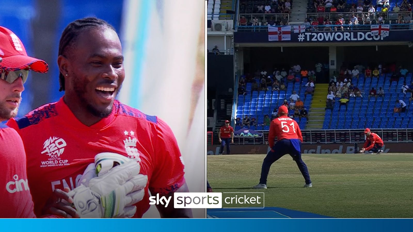 Jofra Archer strikes early as Phil Salt takes excellent low catch ...