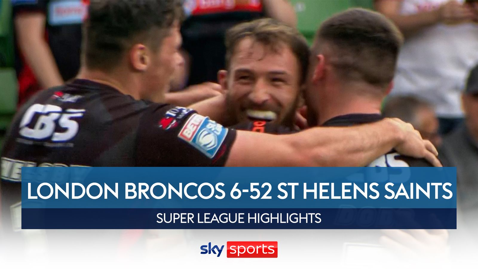 London Broncos 6-52 St Helens: Daryl Clark scores quickfire hat-trick ...