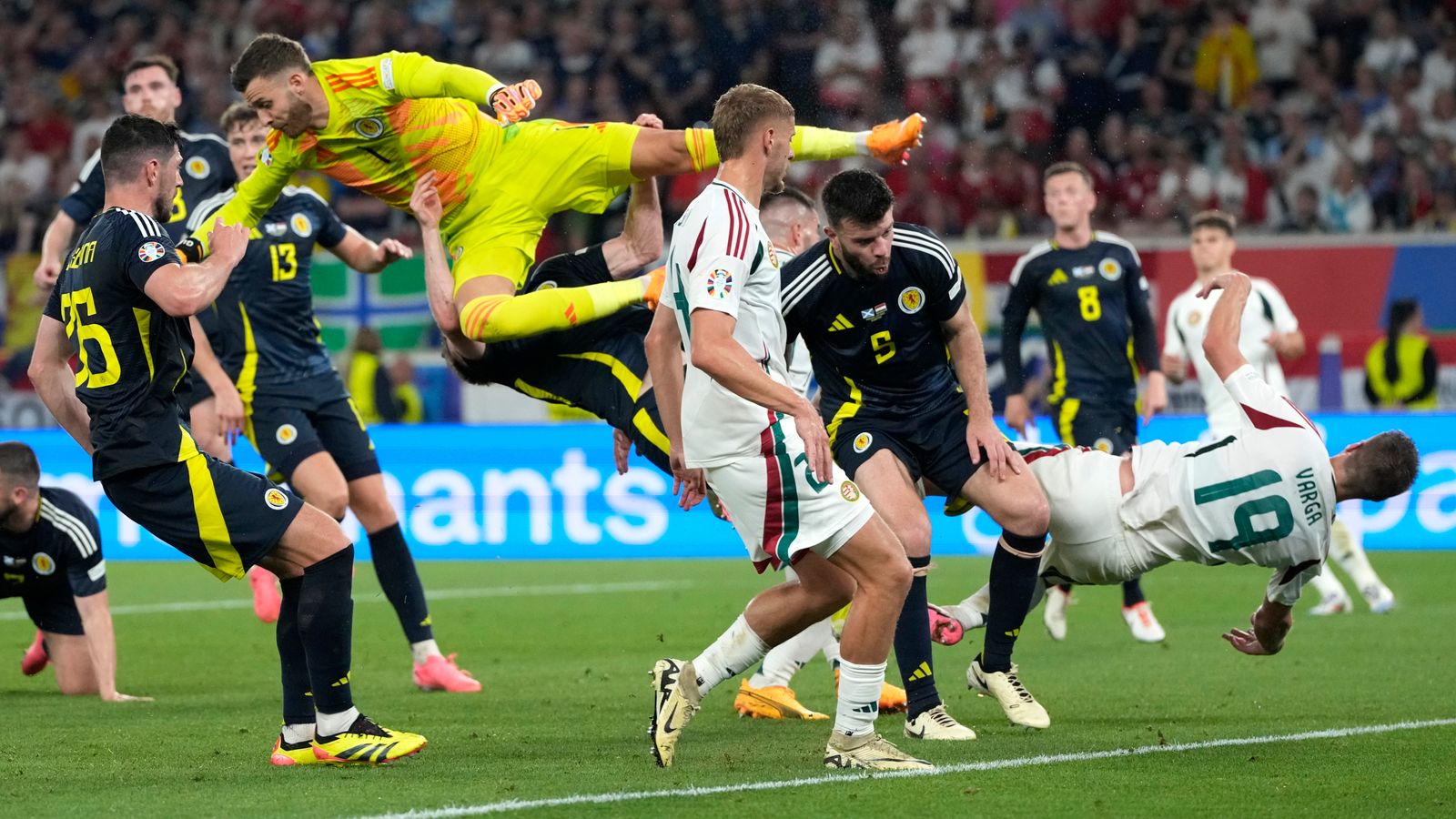 Euro 2024 - Scotland 0-1 Hungary: Agony for Scots as Kevin Csoboth's ...