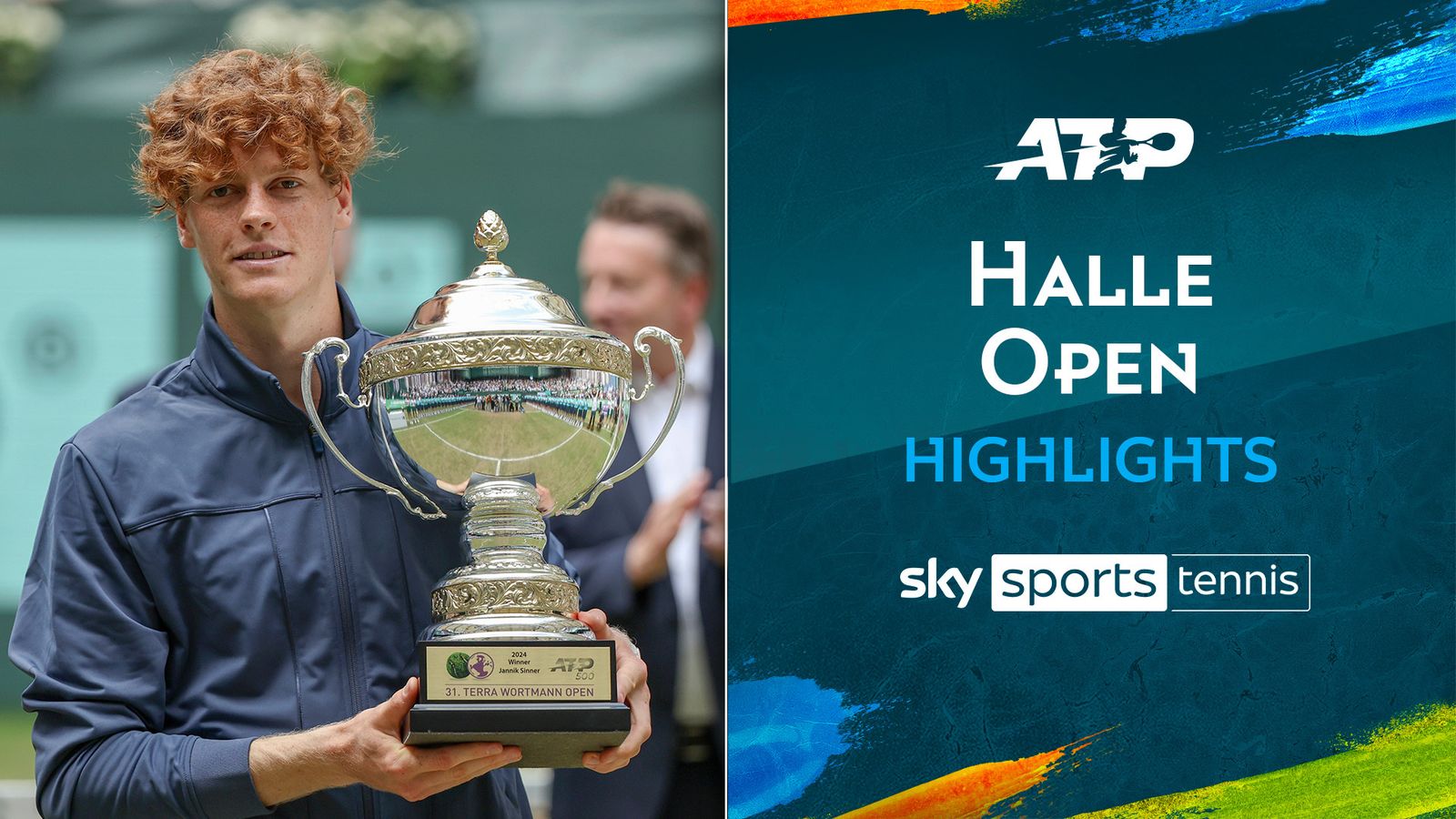 Jannik Sinner beats Hubert Hurkacz to win first title on grass at Halle Open | Jessica Pegula ...