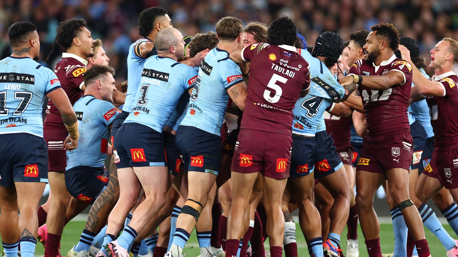 State of Origin game two: New South Wales demolish Queensland 38-18 to ...