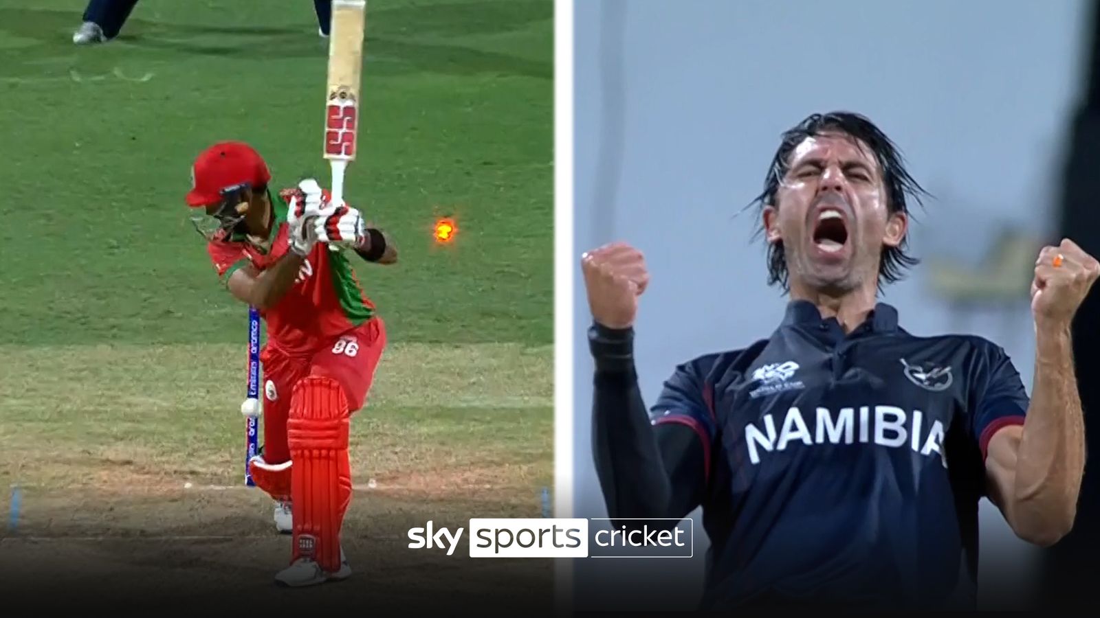 David Wiese stars as Namibia win Super Over against Oman in World Cup ...