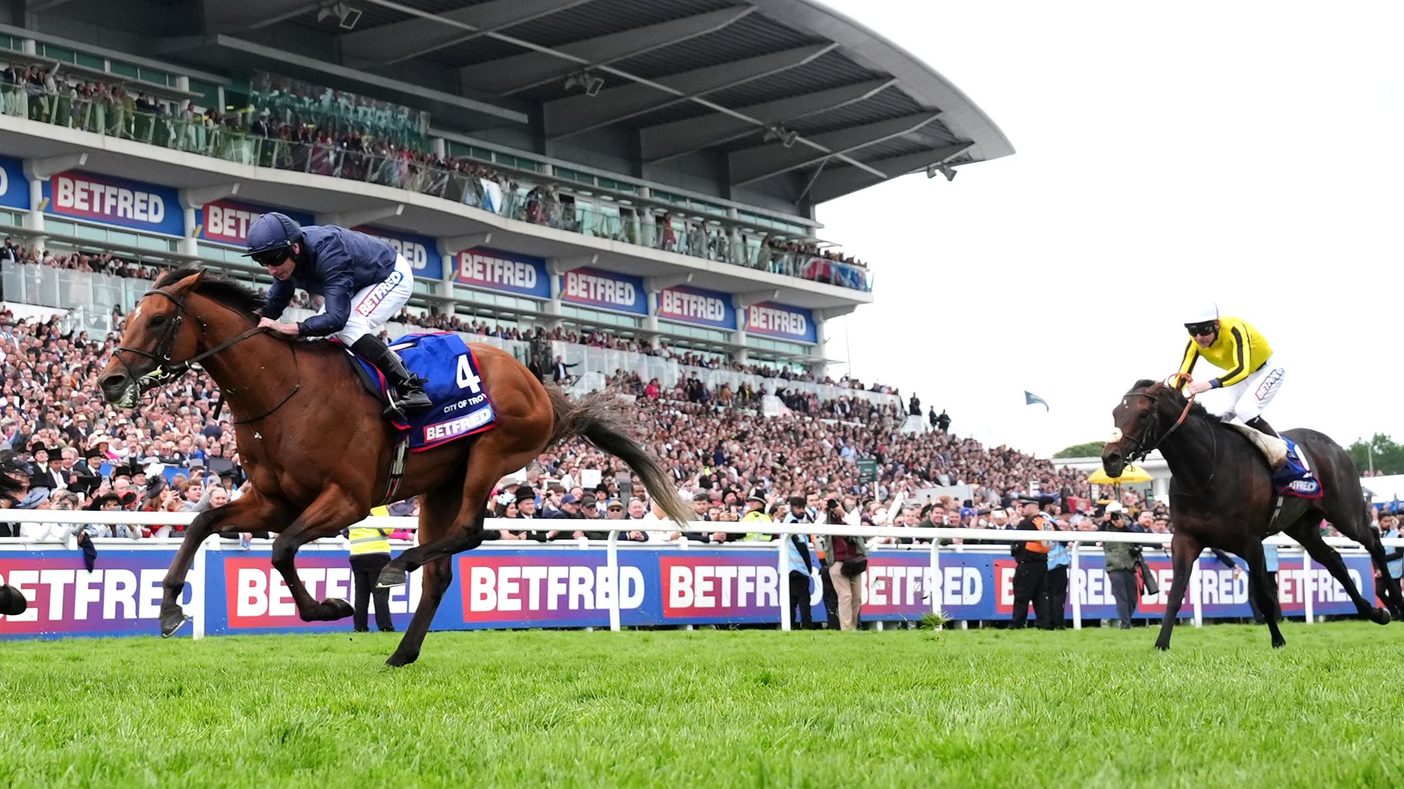 Derby king City Of Troy to skip Irish Derby in favour of Eclipse bid at Sandown | Racing News ...