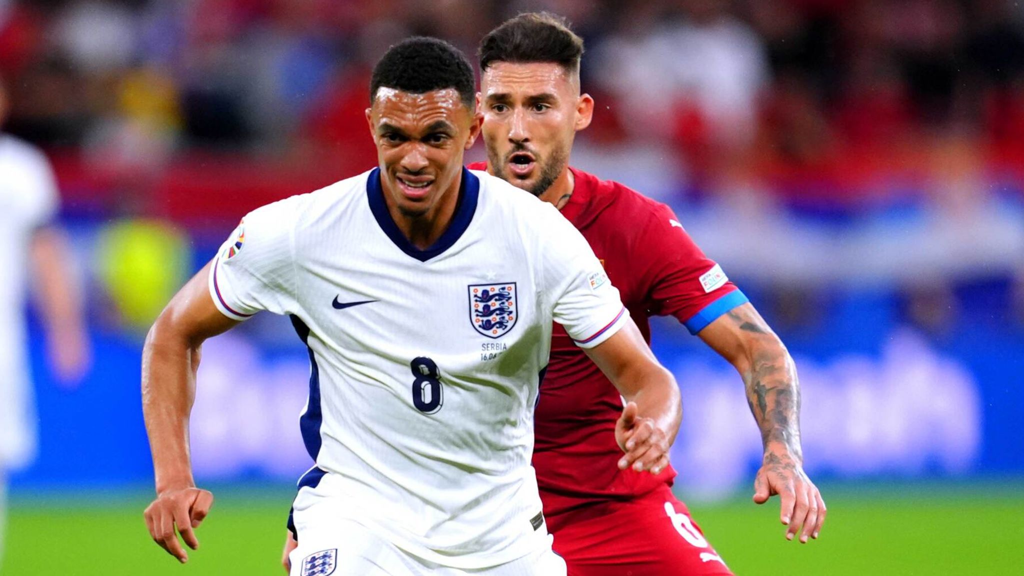 Euro 2024 - Serbia 0-1 England player ratings: Marc Guehi and Declan ...