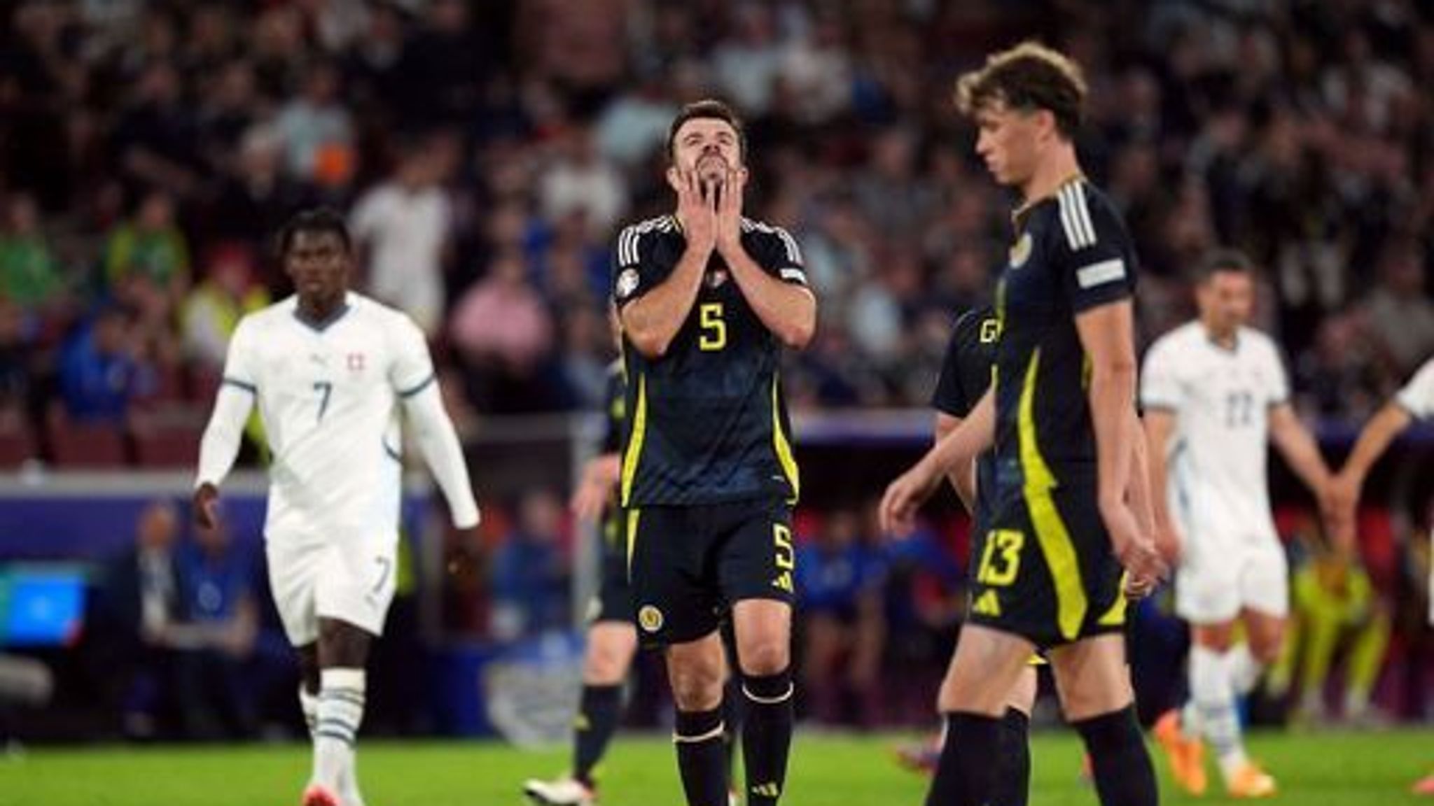 Euro 2024 - Scotland 0-1 Hungary: Agony for Scots as Kevin Csoboth's ...
