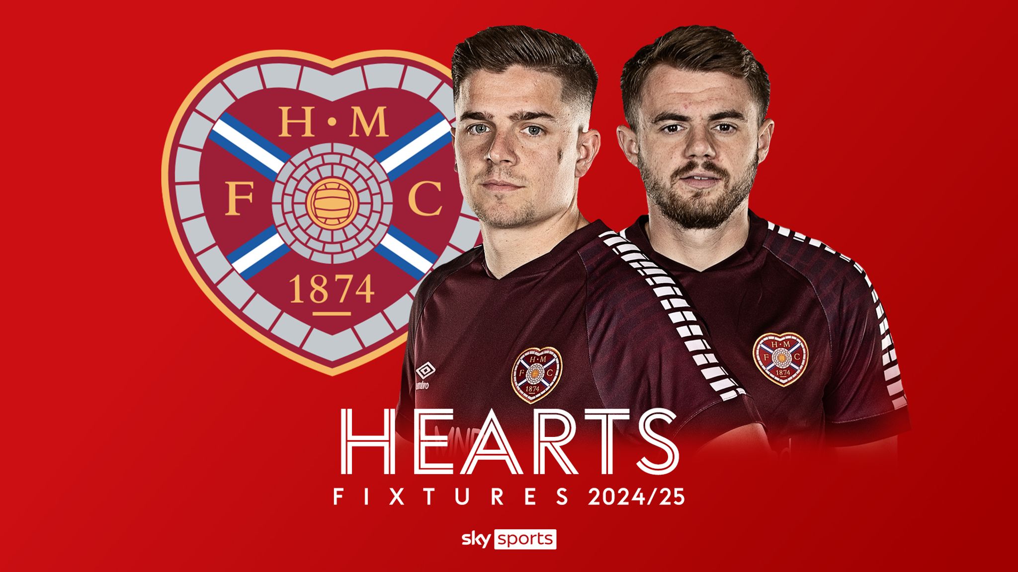Hearts: Scottish Premiership 2024/25 fixtures and schedule | Football ...