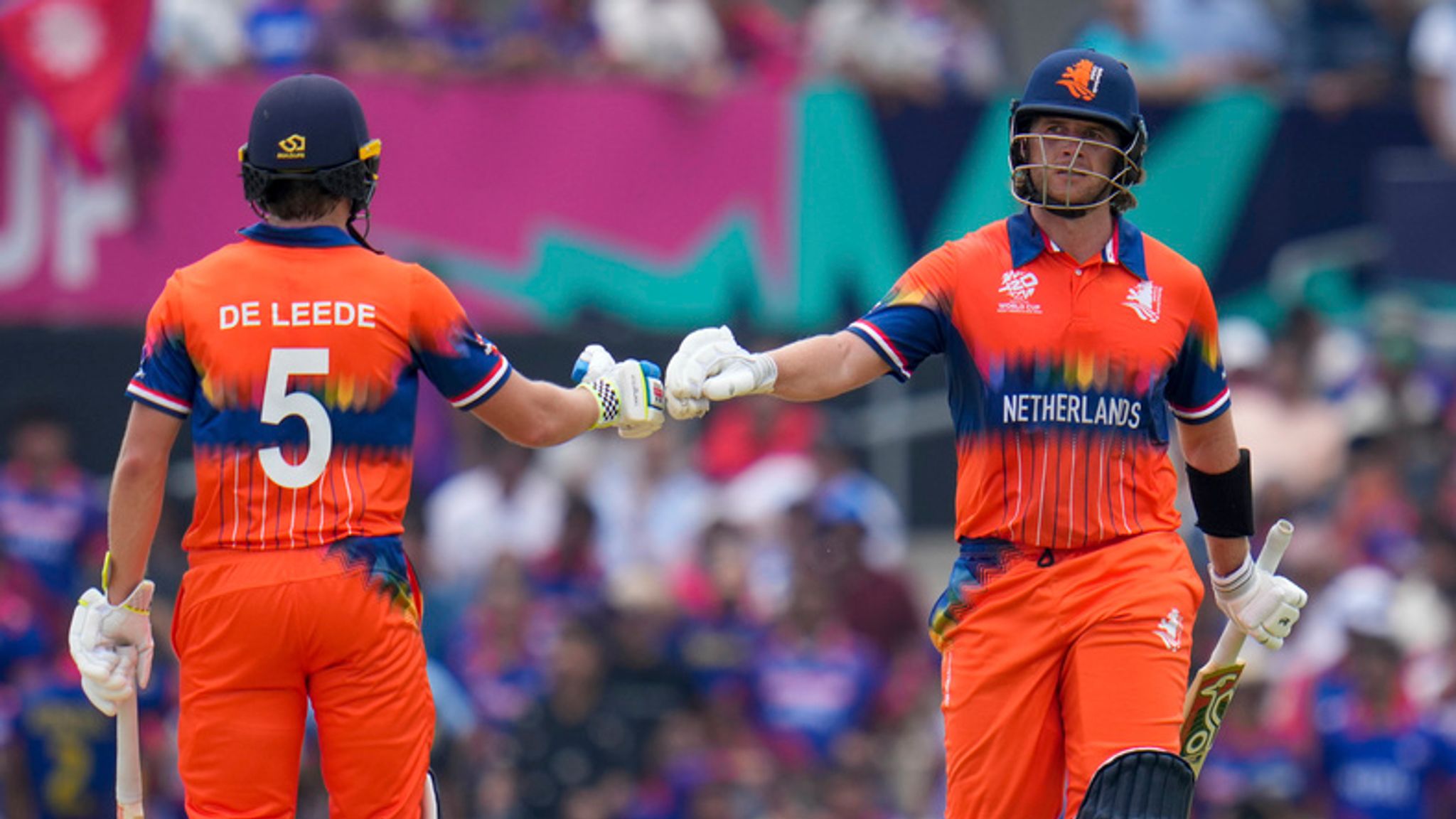 Men's T20 World Cup: Max O'Dowd and Tim Pringle star as Netherlands ...