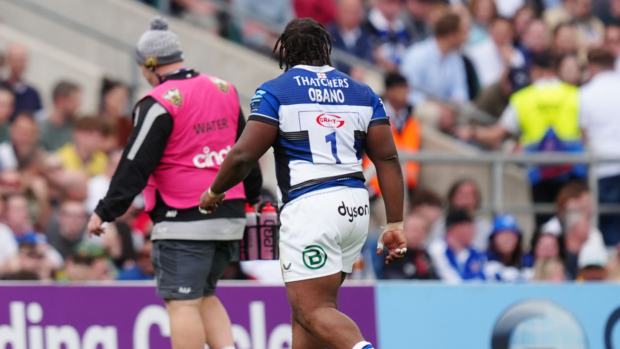 Northampton Saints 25-21 Bath: Saints clinch first Premiership title for a decade after Beno ...