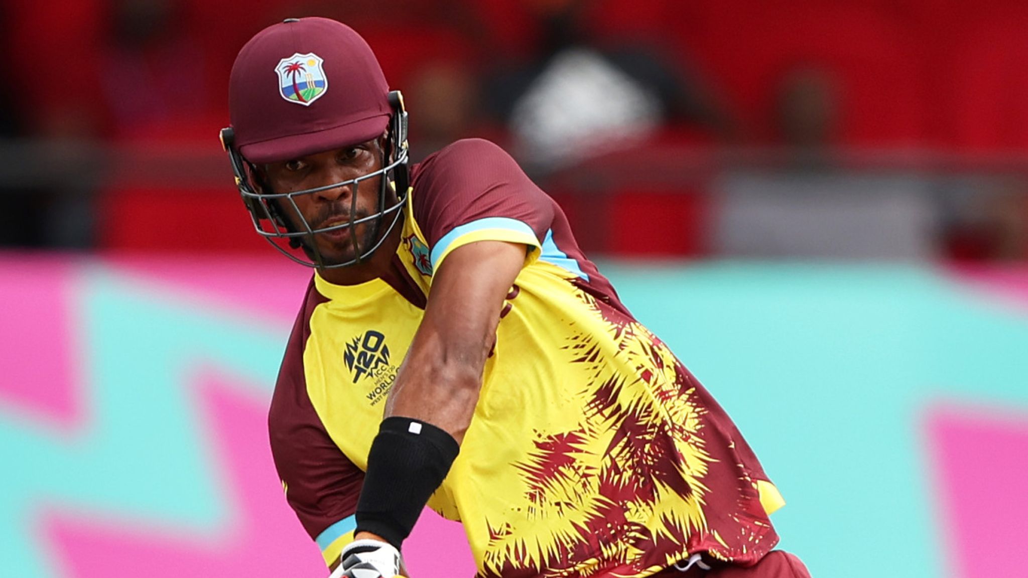Men's T20 World Cup: West Indies made to work in five-wicket win over Papua New Guinea in Guyana ...