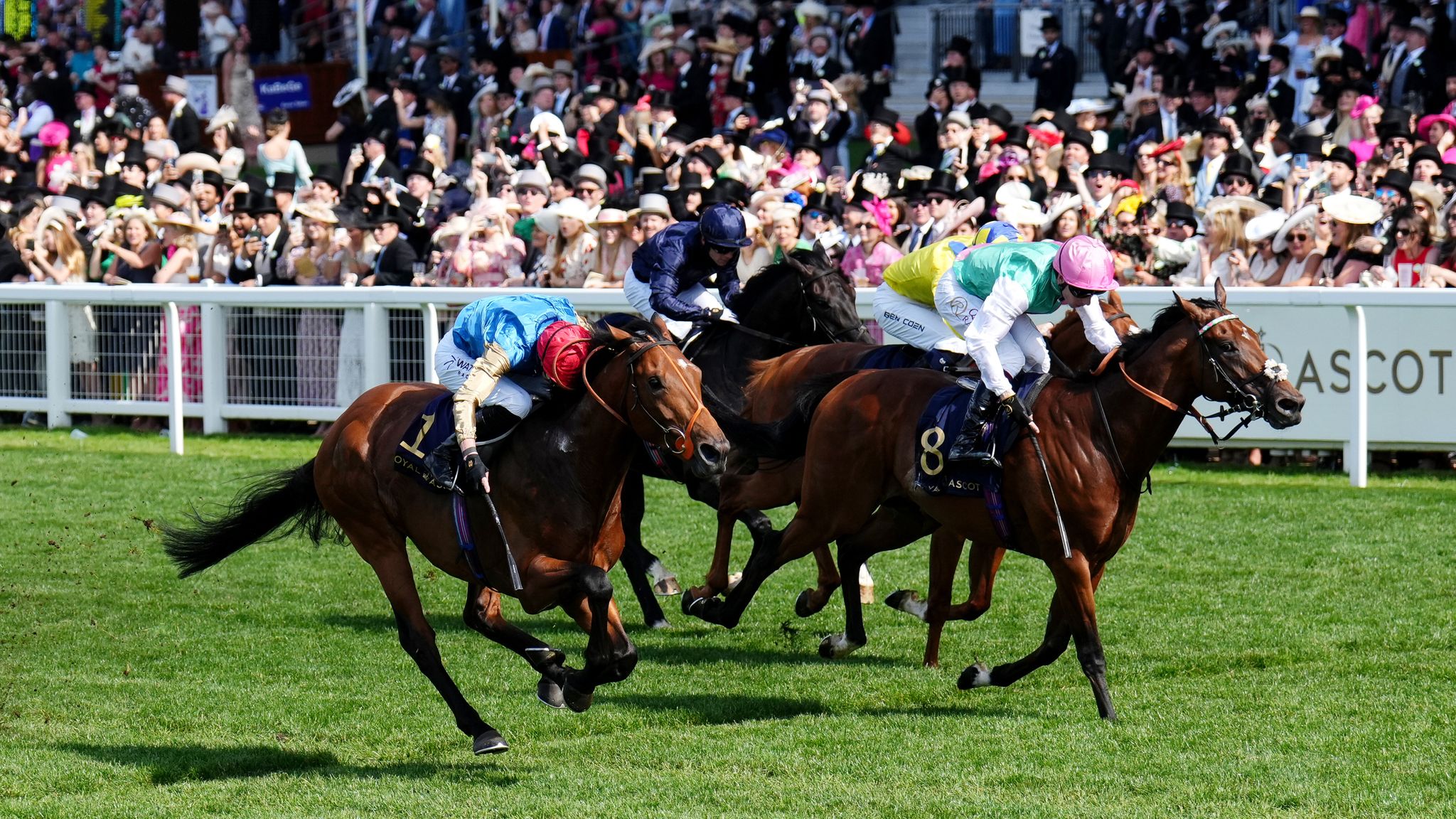 Royal Ascot: Haatem holds on in Jersey thriller | Racing News | Sky Sports
