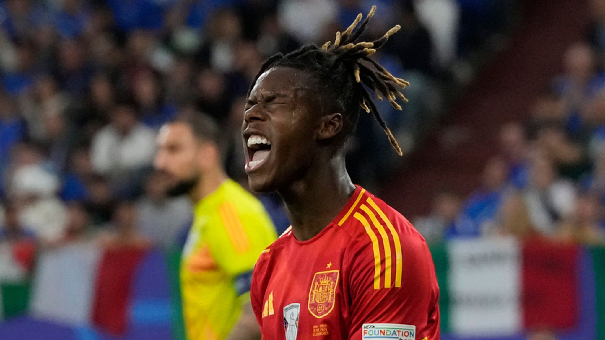 Euro 2024 - Spain 1-0 Italy: Riccardo Calafiori own goal sends Spain ...