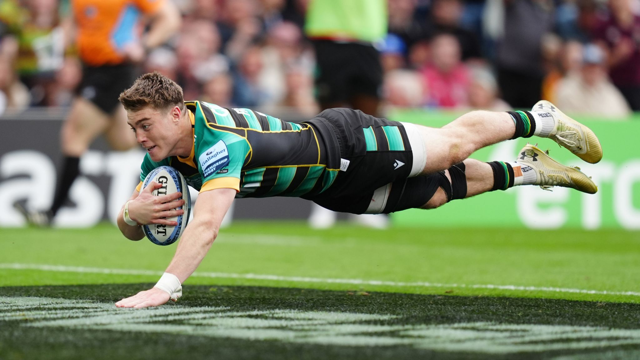 Northampton Saints 25-21 Bath: Saints clinch first Premiership title ...