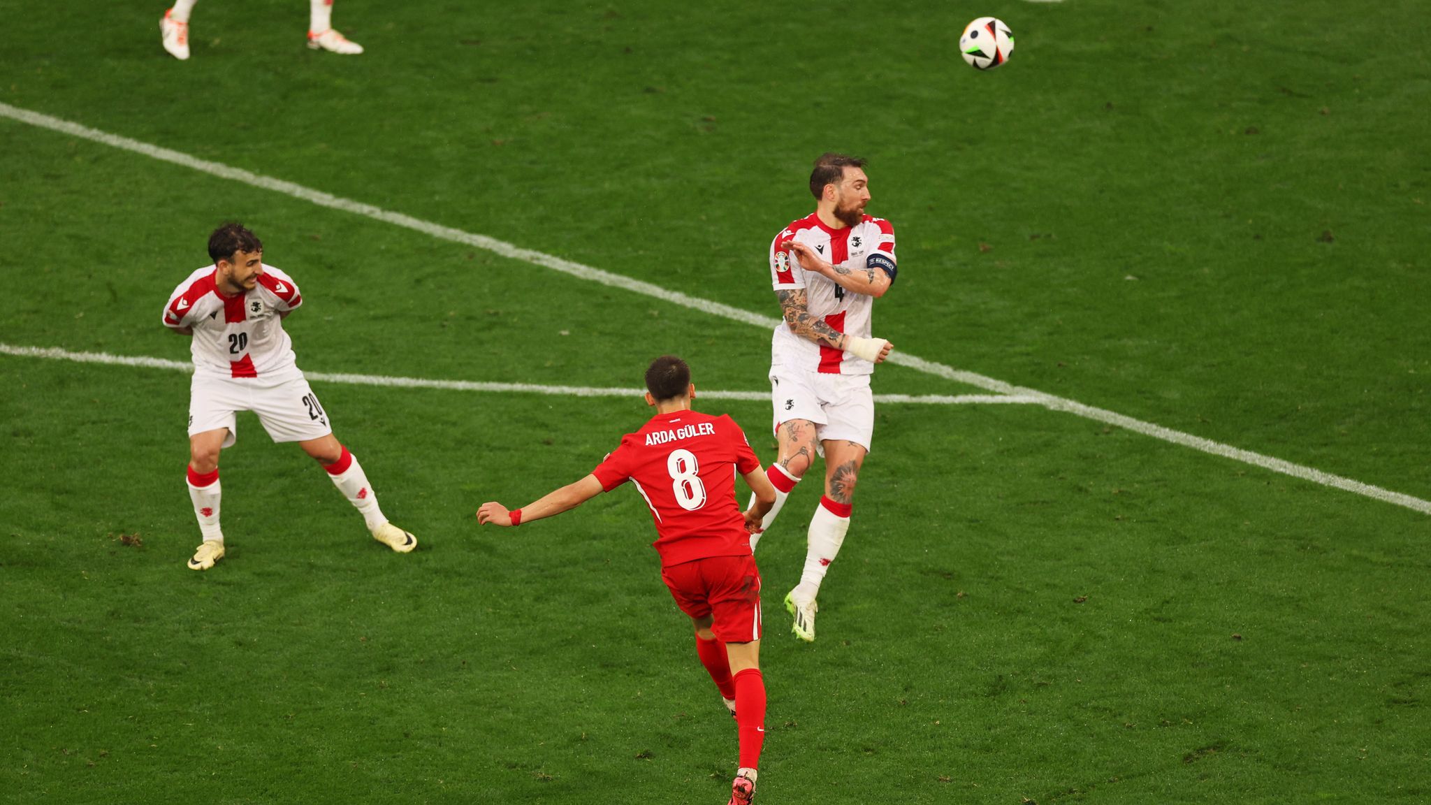 Euro 2024 - Turkey 3-1 Georgia: Real Madrid wonderkid Arda Guler scores ...