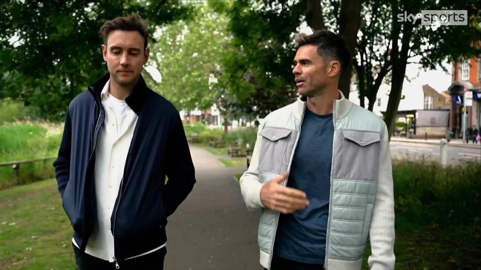 'He was so warm, so welcoming, so funny' | James Anderson and Stuart ...