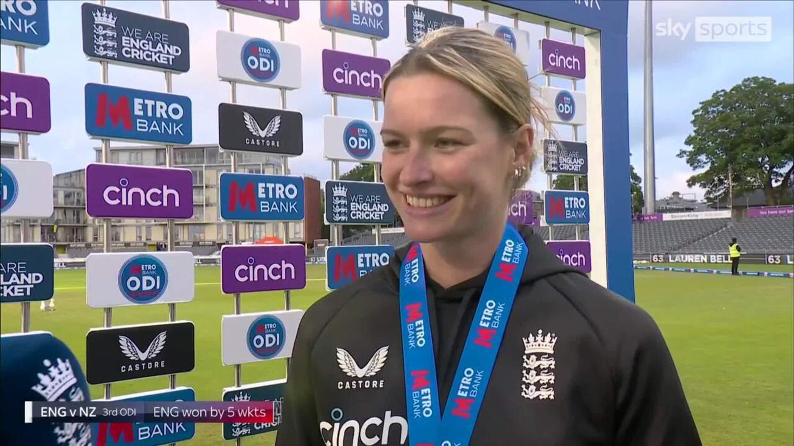 Lauren Bell named POTM | 'Really happy with today' | Cricket News | Sky ...