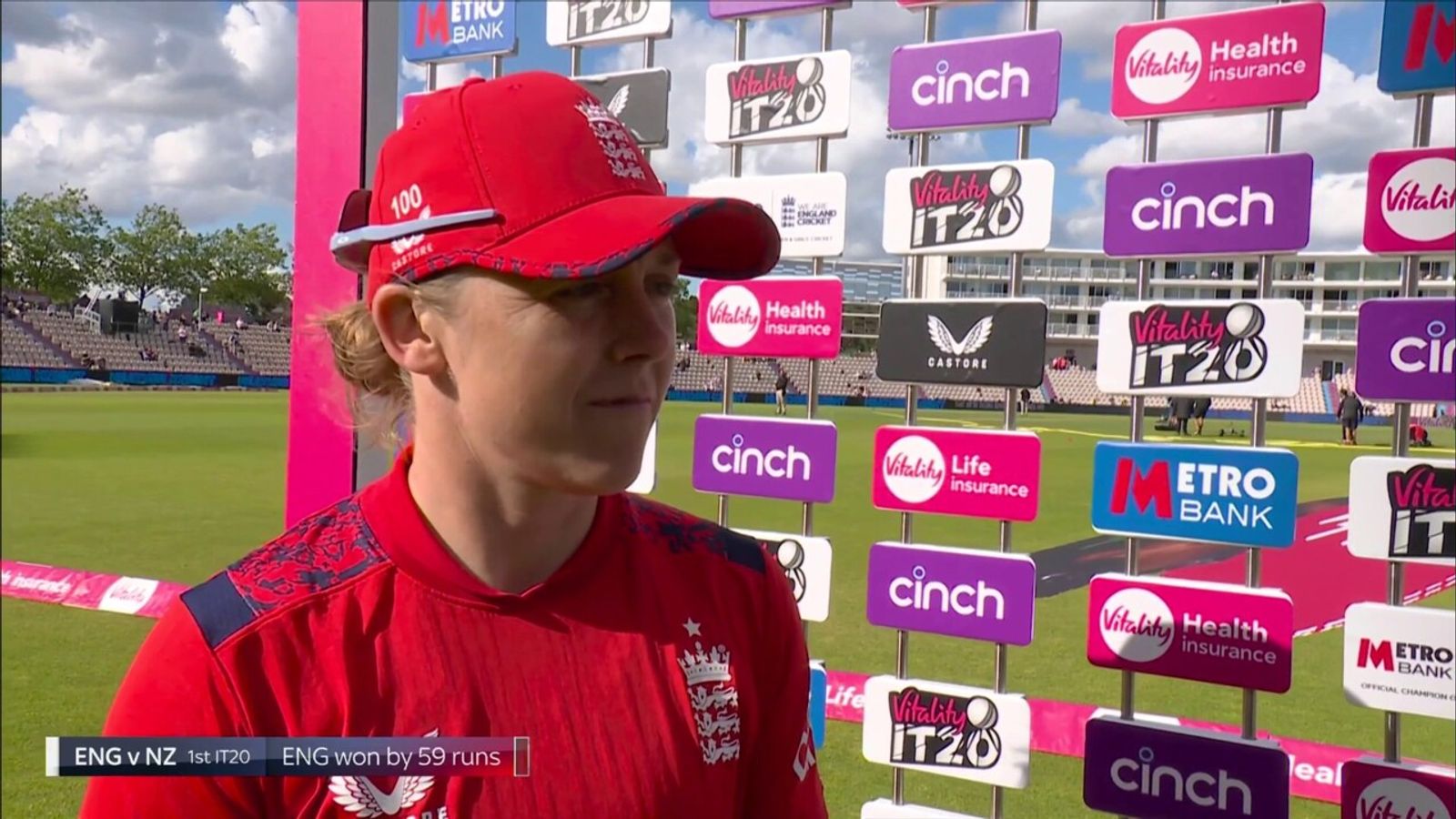 England vs New Zealand: Heather Knight pleased with win in T20 opener | Cricket News | Sky Sports