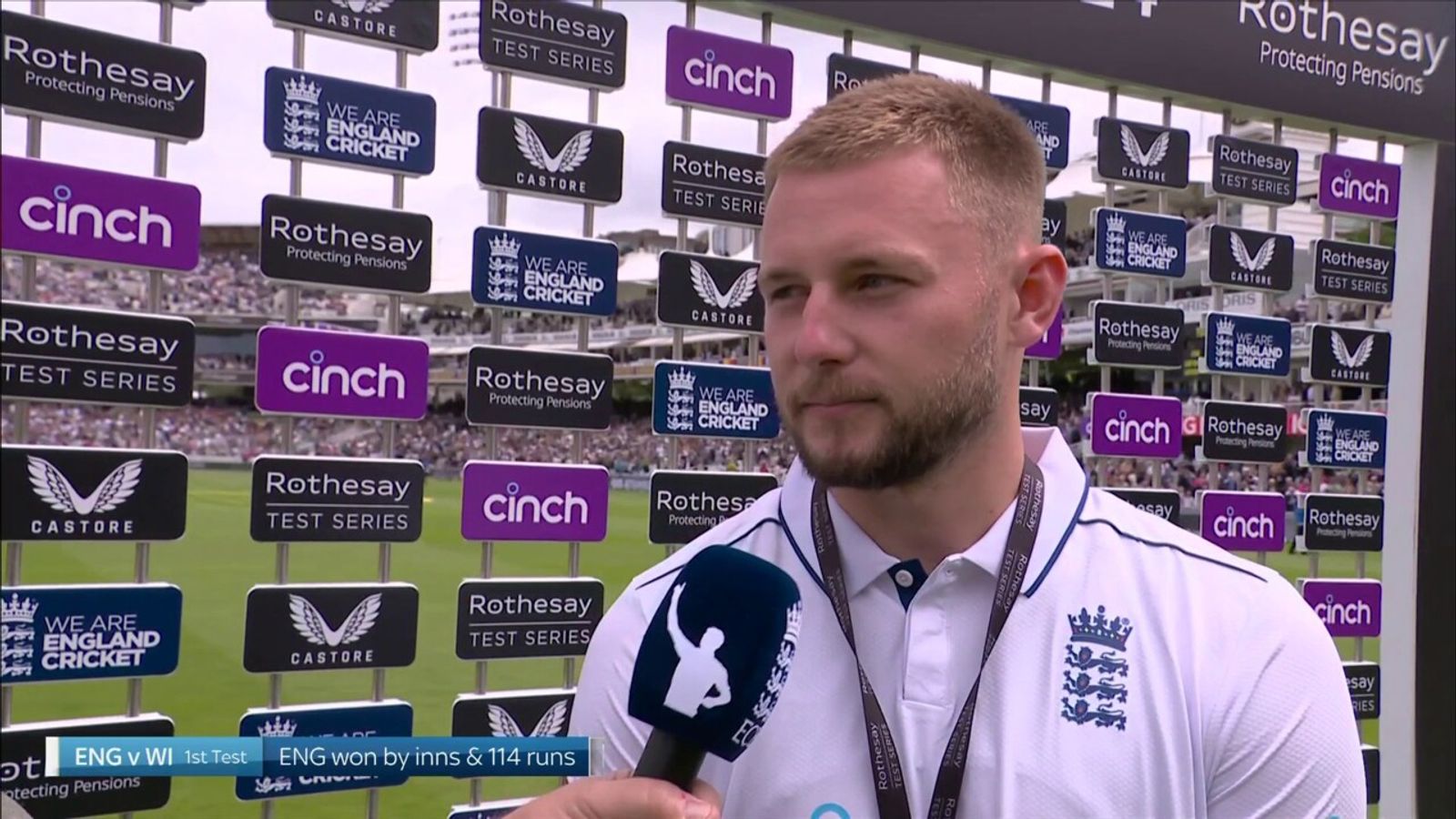 Gus Atkinson: Incredible to play so well in James Anderson's last Test ...