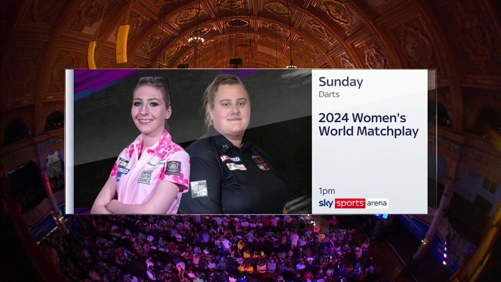 Watch the Women's World Matchplay on Sunday! | Live on Sky Sports | Darts News | Sky Sports