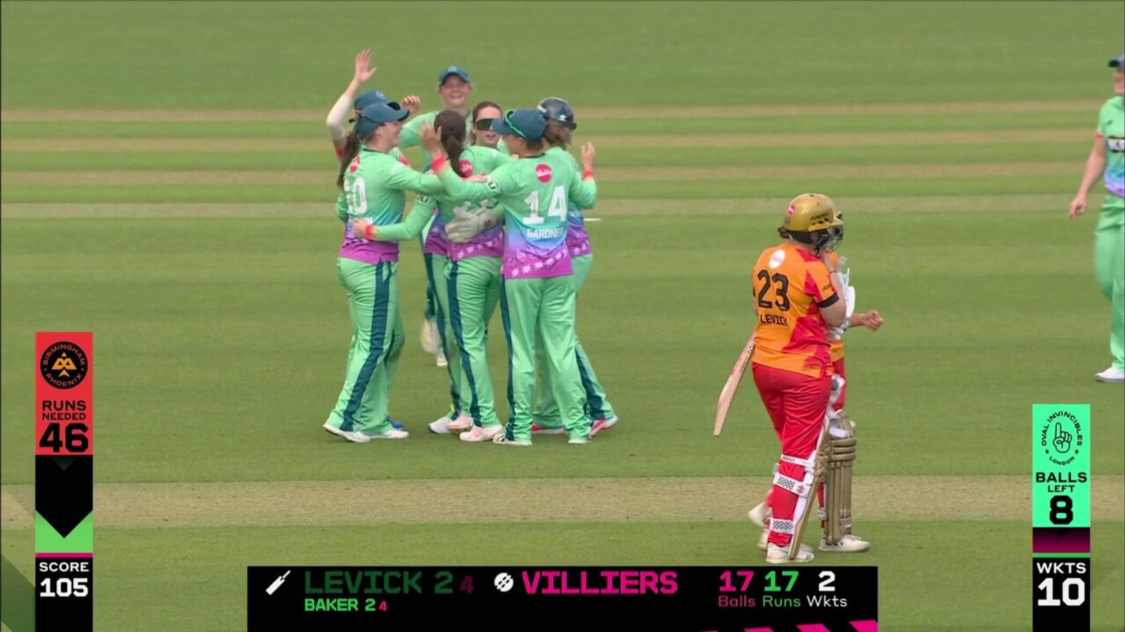 The Oval Invincibles win 'convincingly' against Birmingham Phoenix in the first match of The ...