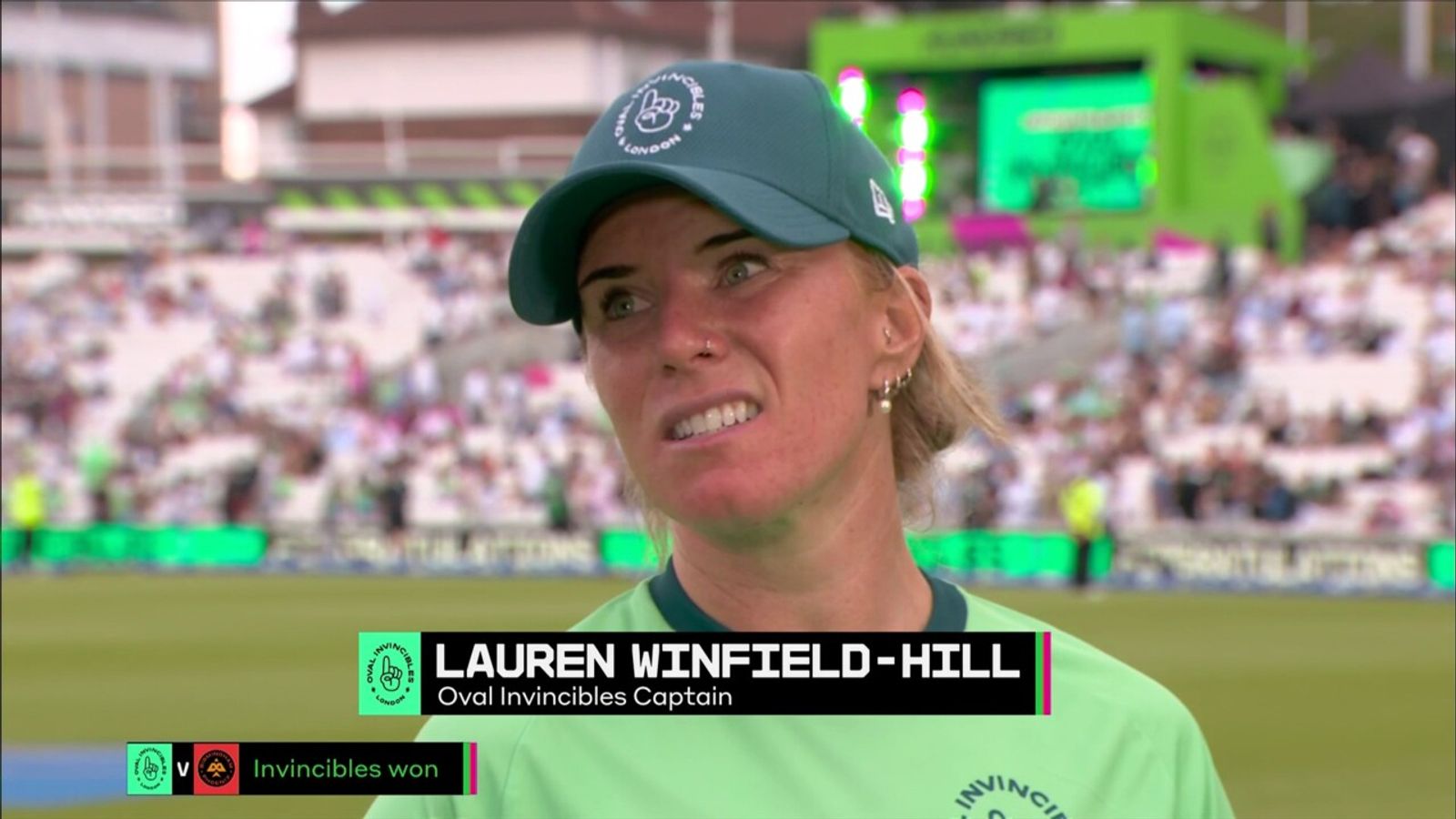Lauren Winfield-Hill: Nearly a complete performance for Oval ...
