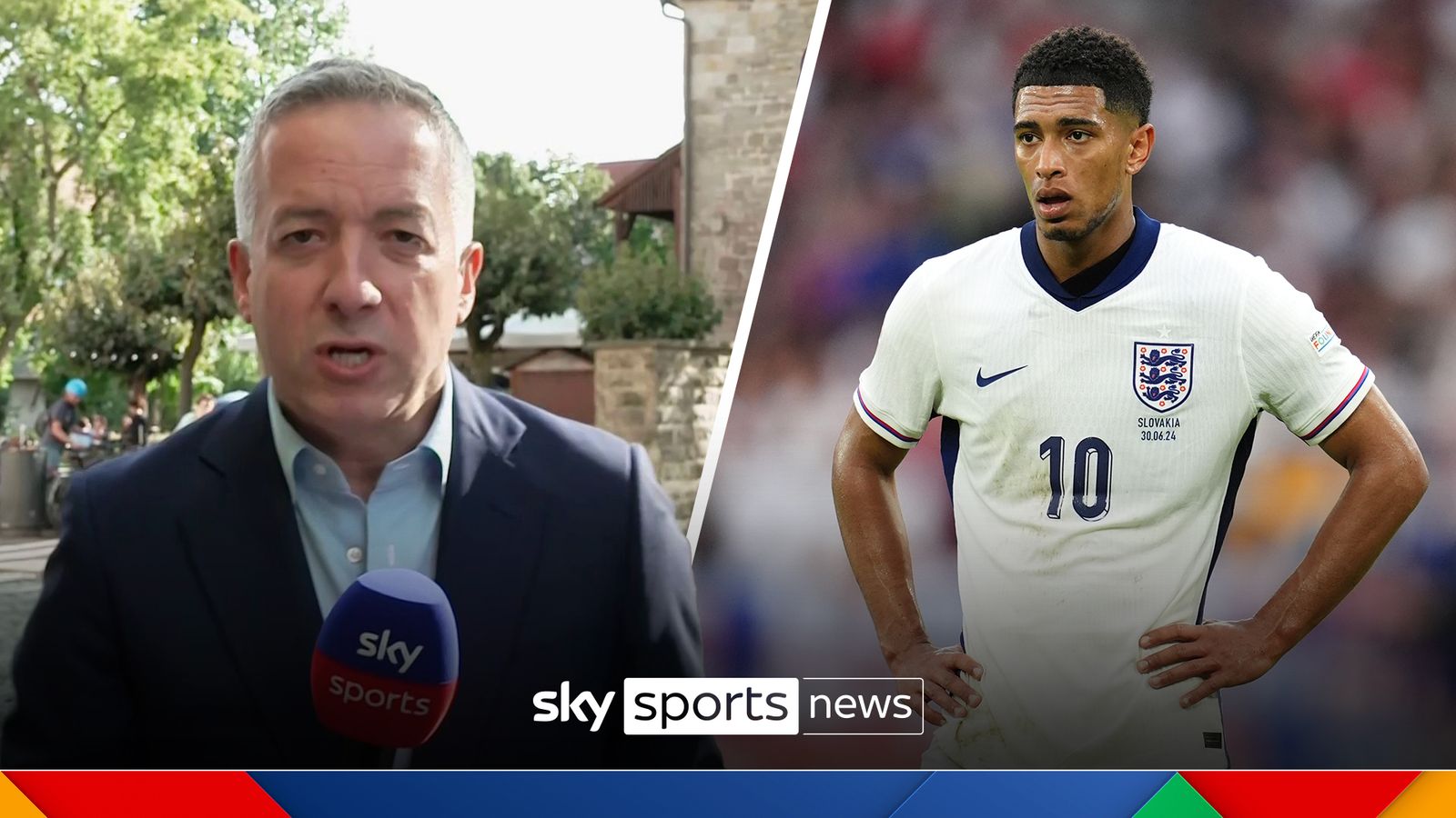 Jude Bellingham: UEFA to investigate gesture made by England midfielder after goal against ...