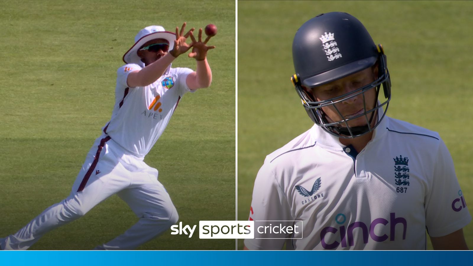 Ollie Pope finally dismissed for 121 | ‘Superb catch!’ | Cricket News ...