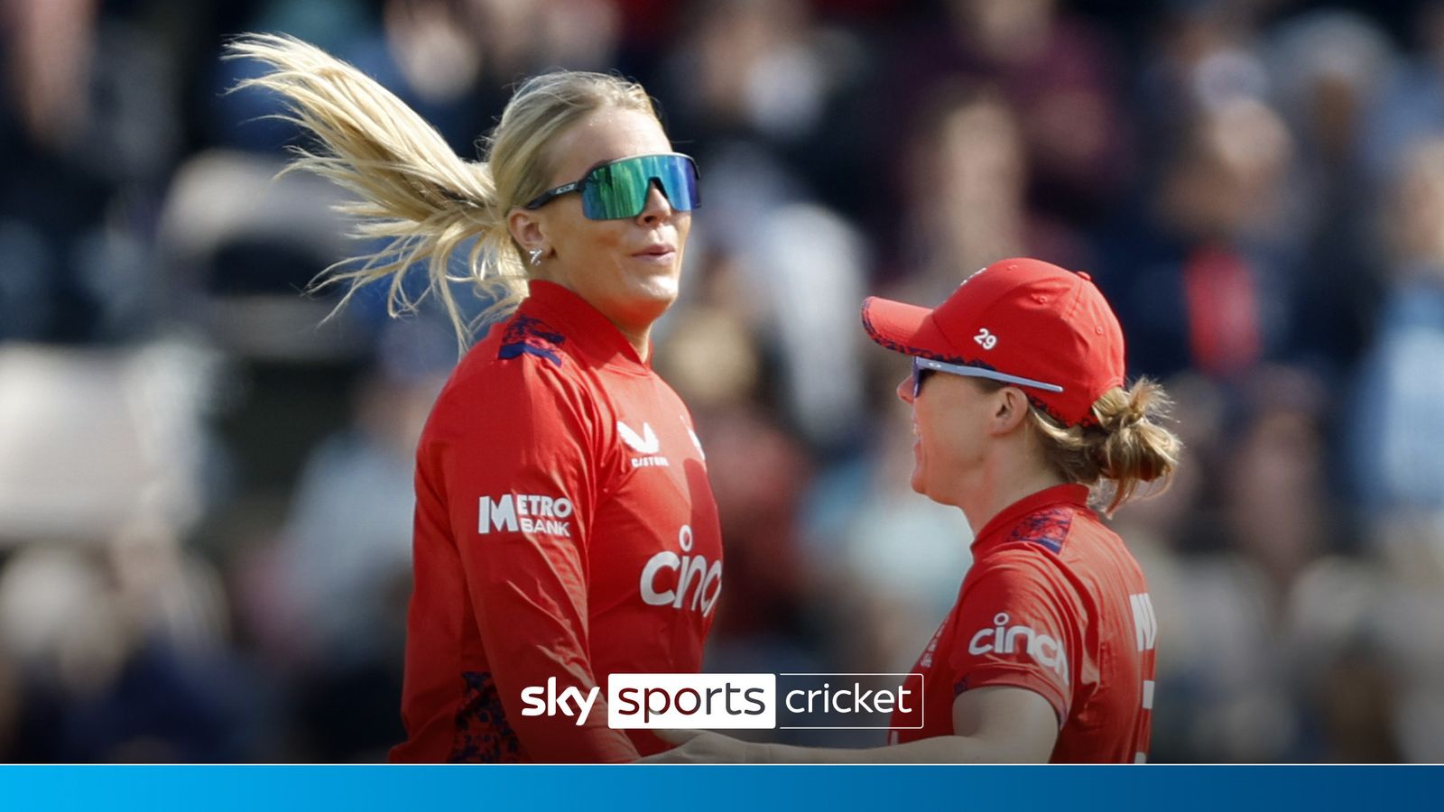 England vs New Zealand T20: Sarah Glenn takes three wickets in an over ...