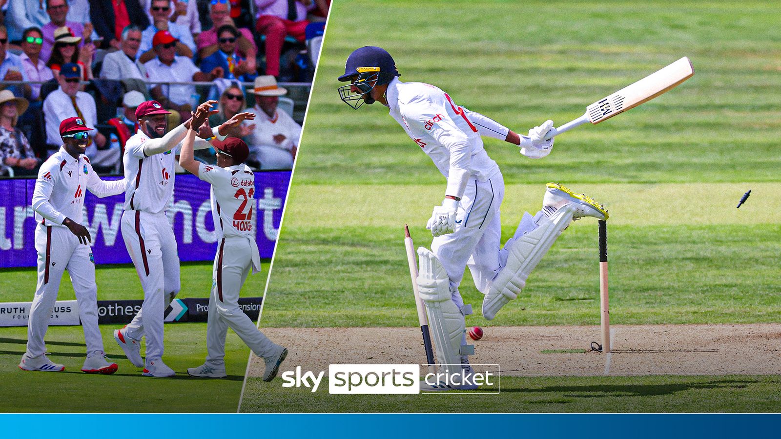 AMAZING fielding! Mikyle Louis runs out Shoaib Bashir with incredible ...