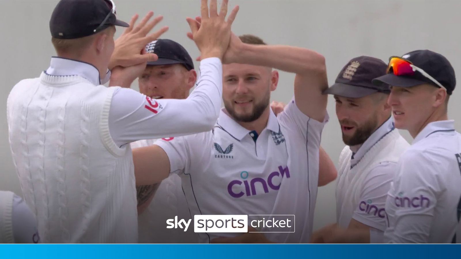 England vs West Indies: Gus Atkinson takes the wicket of Mikyle Louis ...
