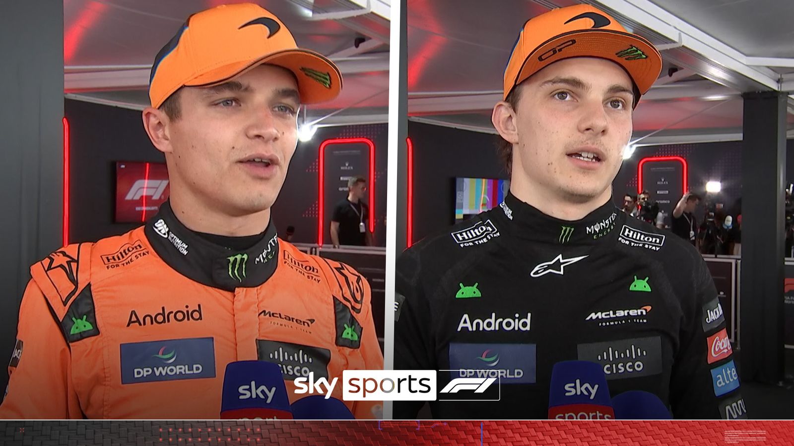 Hungarian GP: Lando Norris and Oscar Piastri on McLaren front-row lock ...
