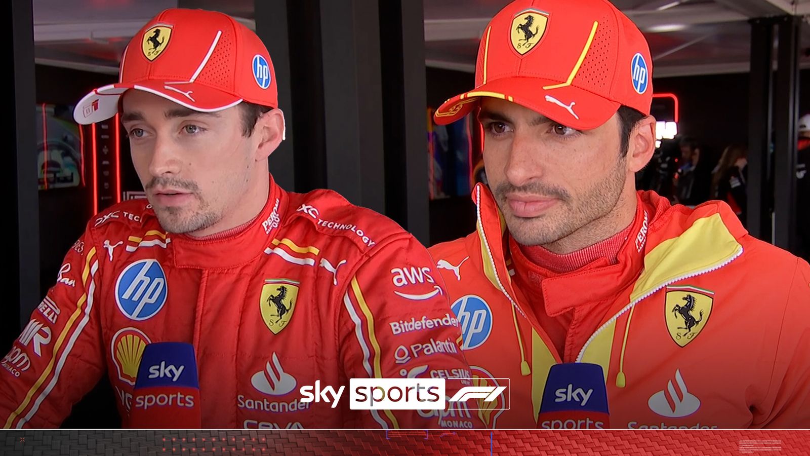 British GP: Ferrari pair Charles Leclerc and Carlos Sainz reflect on Silverstone Qualifying | F1 ...