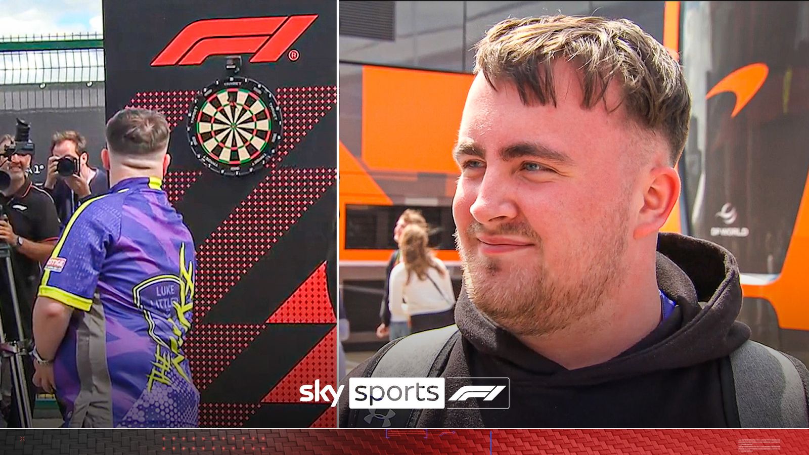 Luke Littler backs McLaren's Lando Norris to win British Grand Prix ...