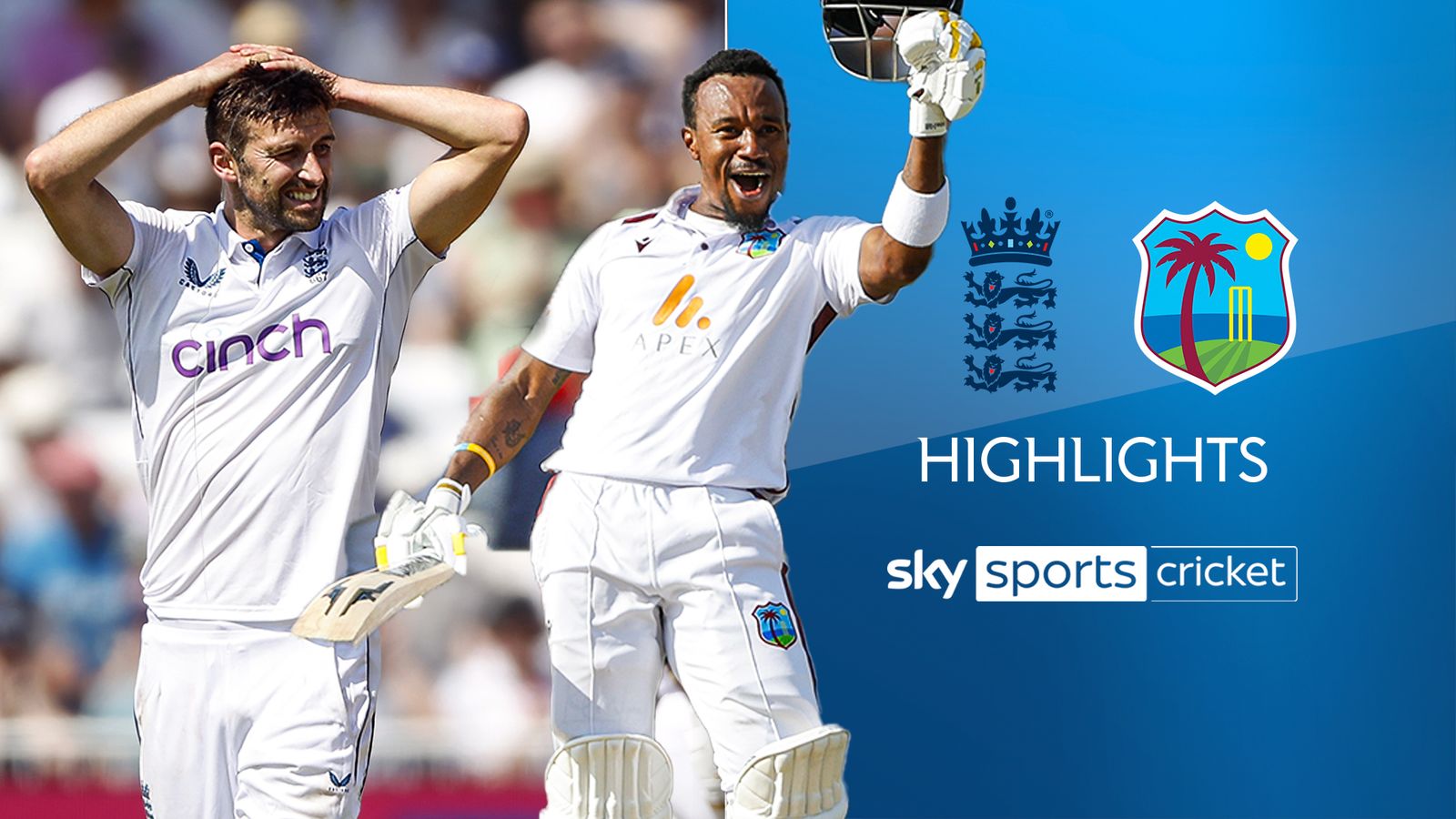 Highlights: Kavem Hodge hits first Test century as West Indies fight ...