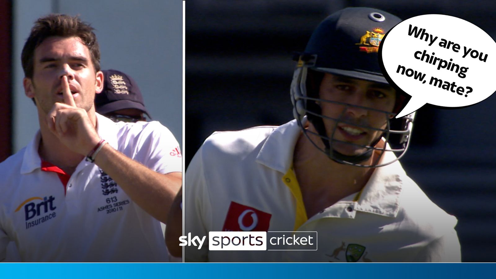Jimmy Anderson's perfect response to Mitchell Johnson sledging! | Cricket News | Sky Sports