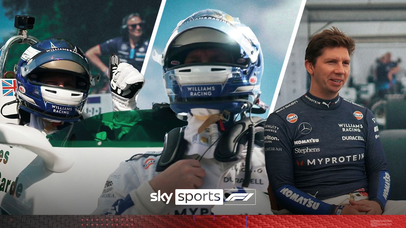 James Vowles lives his dream by driving Keke Rosberg's 1982 ...