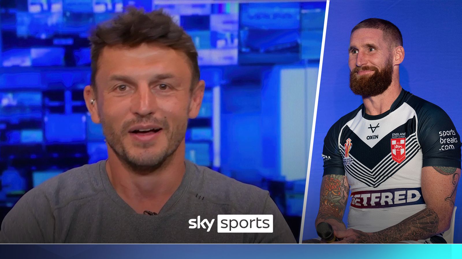 Jon Wilkin reacts to Sam Tomkins' Rugby League return | 'I think it's ...