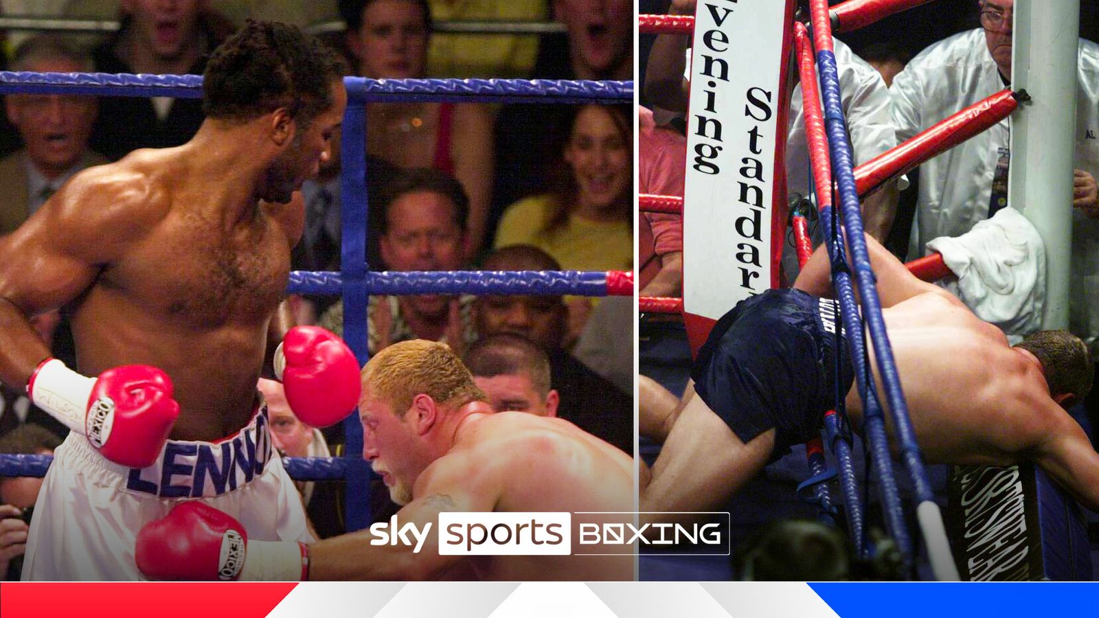 On This Day | Lennox Lewis blasts Frans Botha out the ring! | Boxing ...