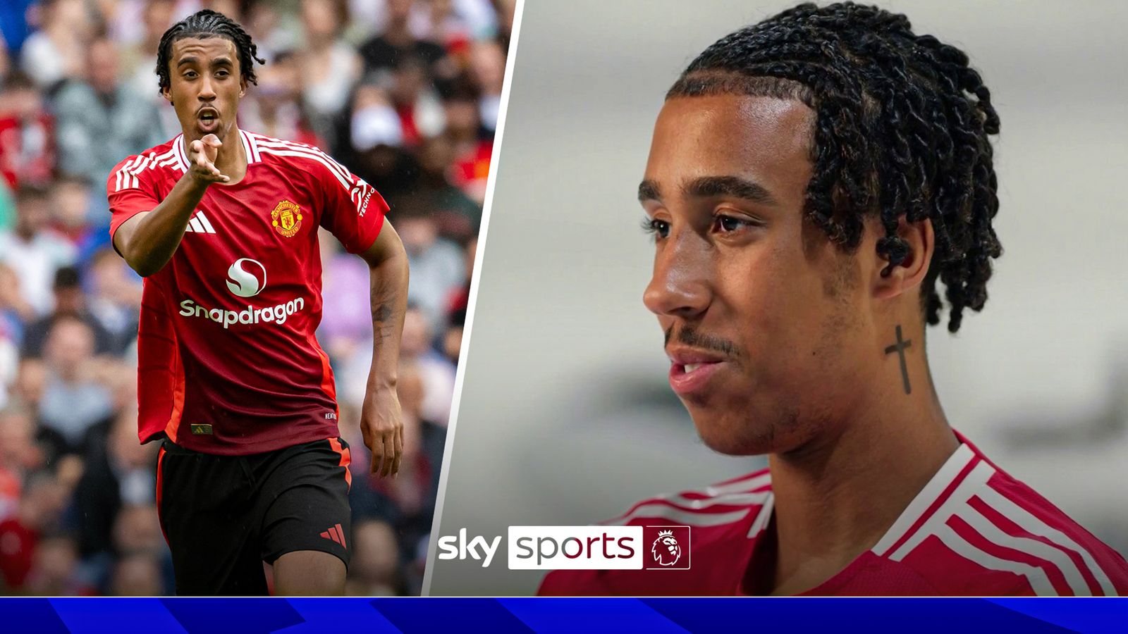 Dreams, Erik ten Hag talks and playing style... Leny Yoro reveals all ...