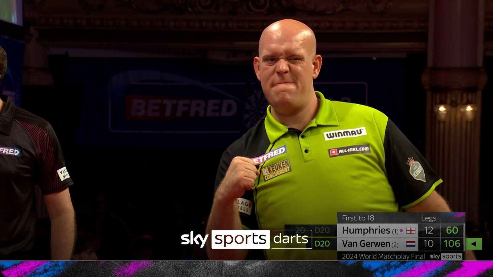 Michael van Gerwen levels World Matchplay final | Darts News | Sky Sports