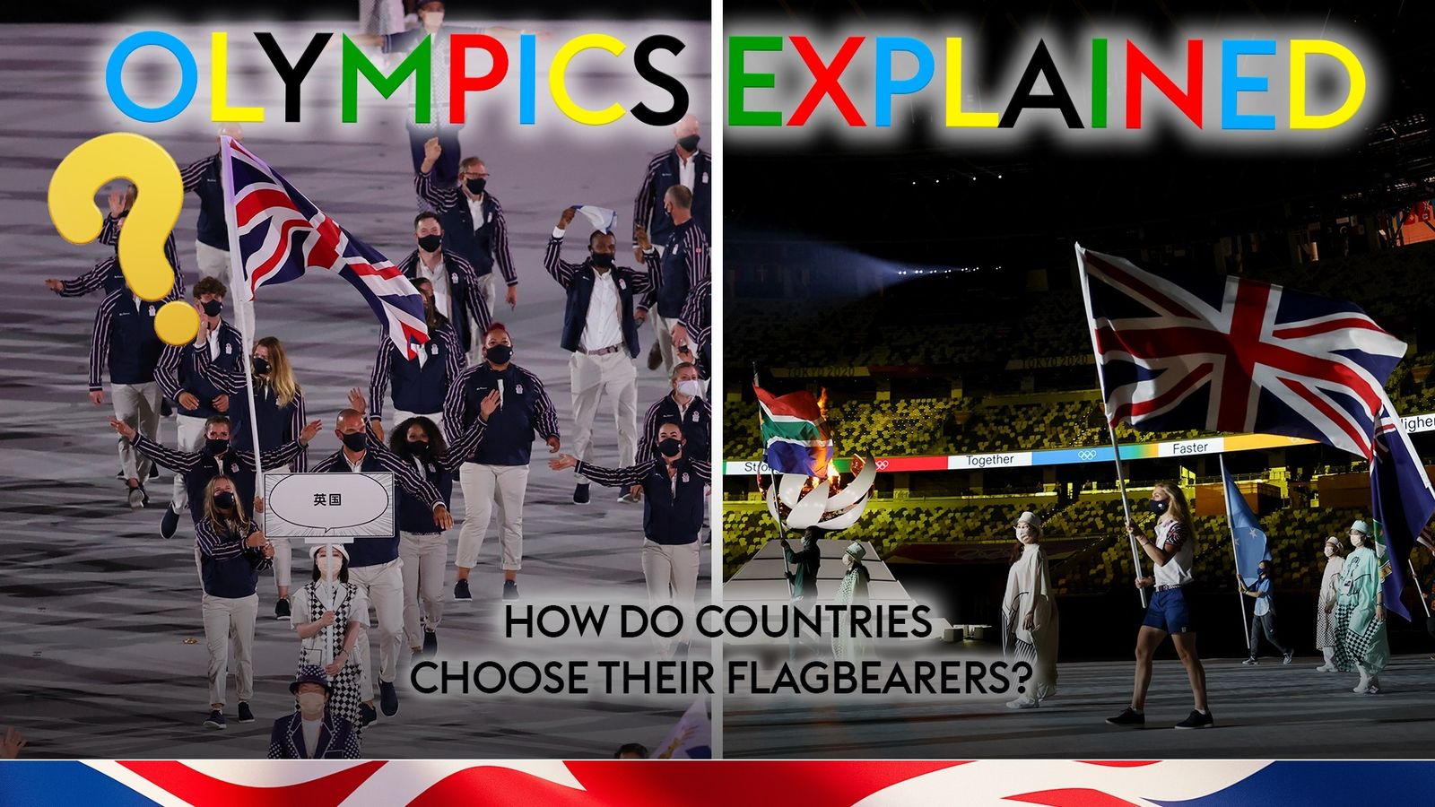 Olympics Explained: How do countries choose their flagbearers ...