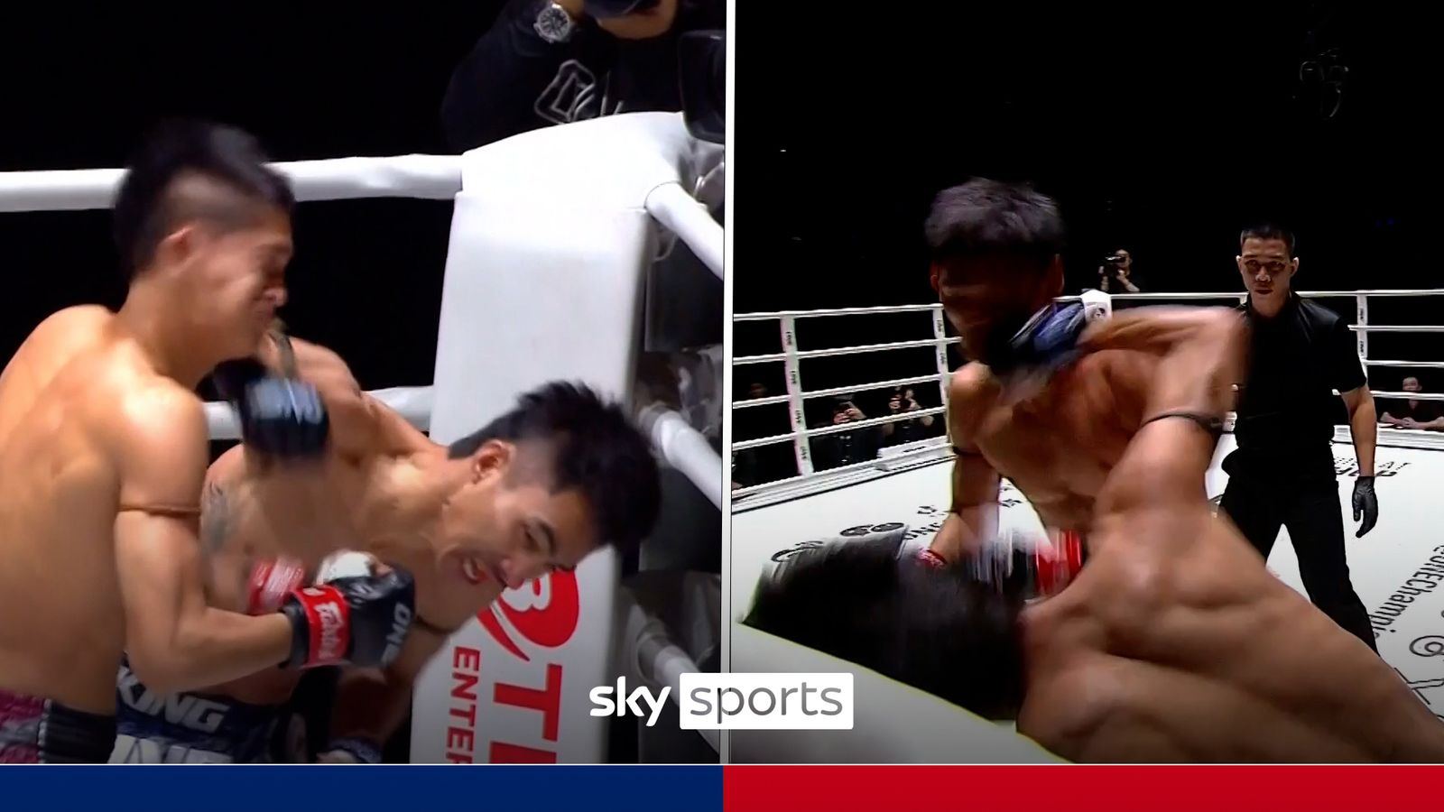 LIGHTS OUT! Picture-perfect KO from 18-year-old on debut in ONE Championship | WWE News | Sky Sports