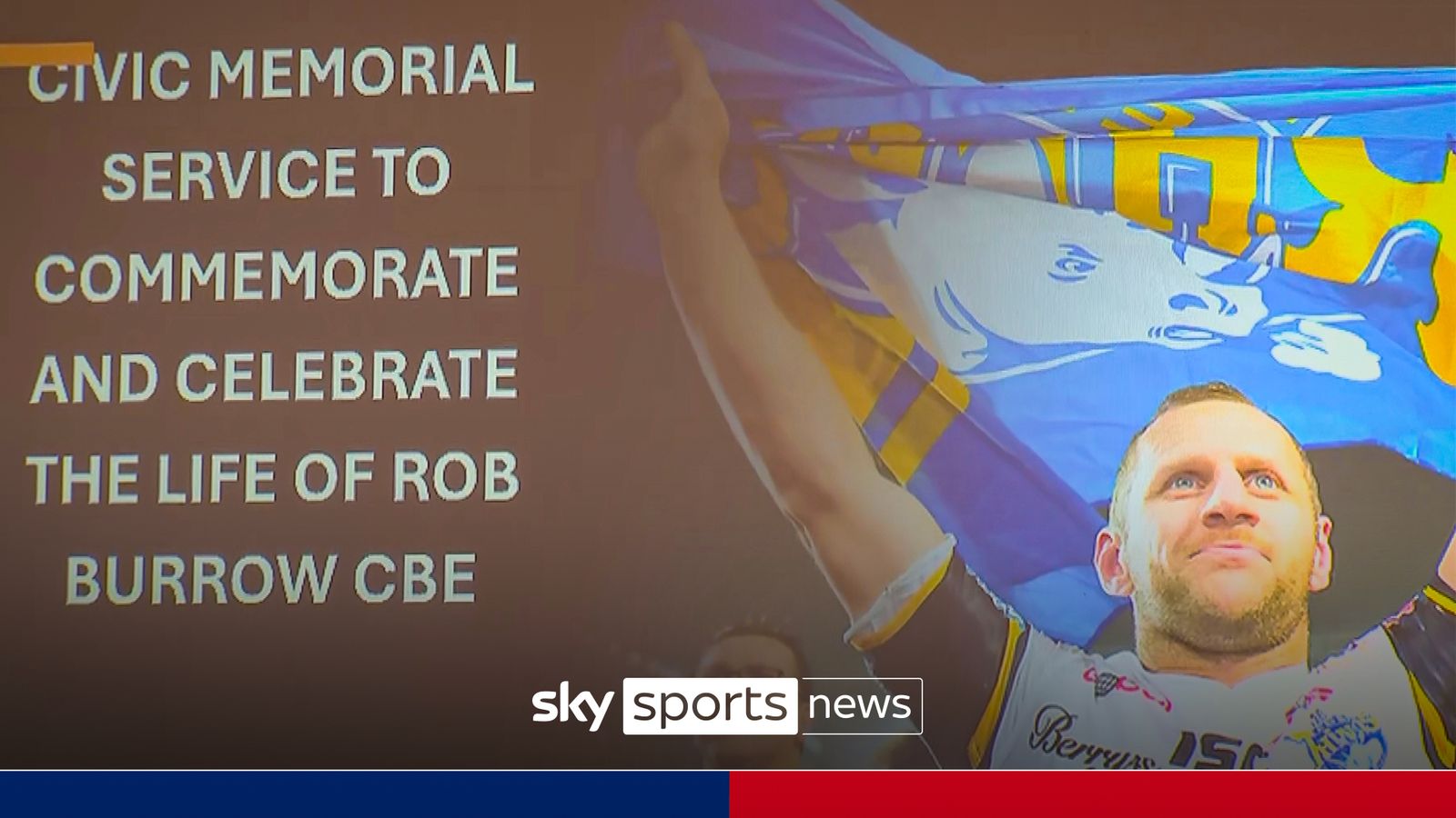 Leeds City Council pay tribute to Rob Burrow at civic ceremony | Rugby ...