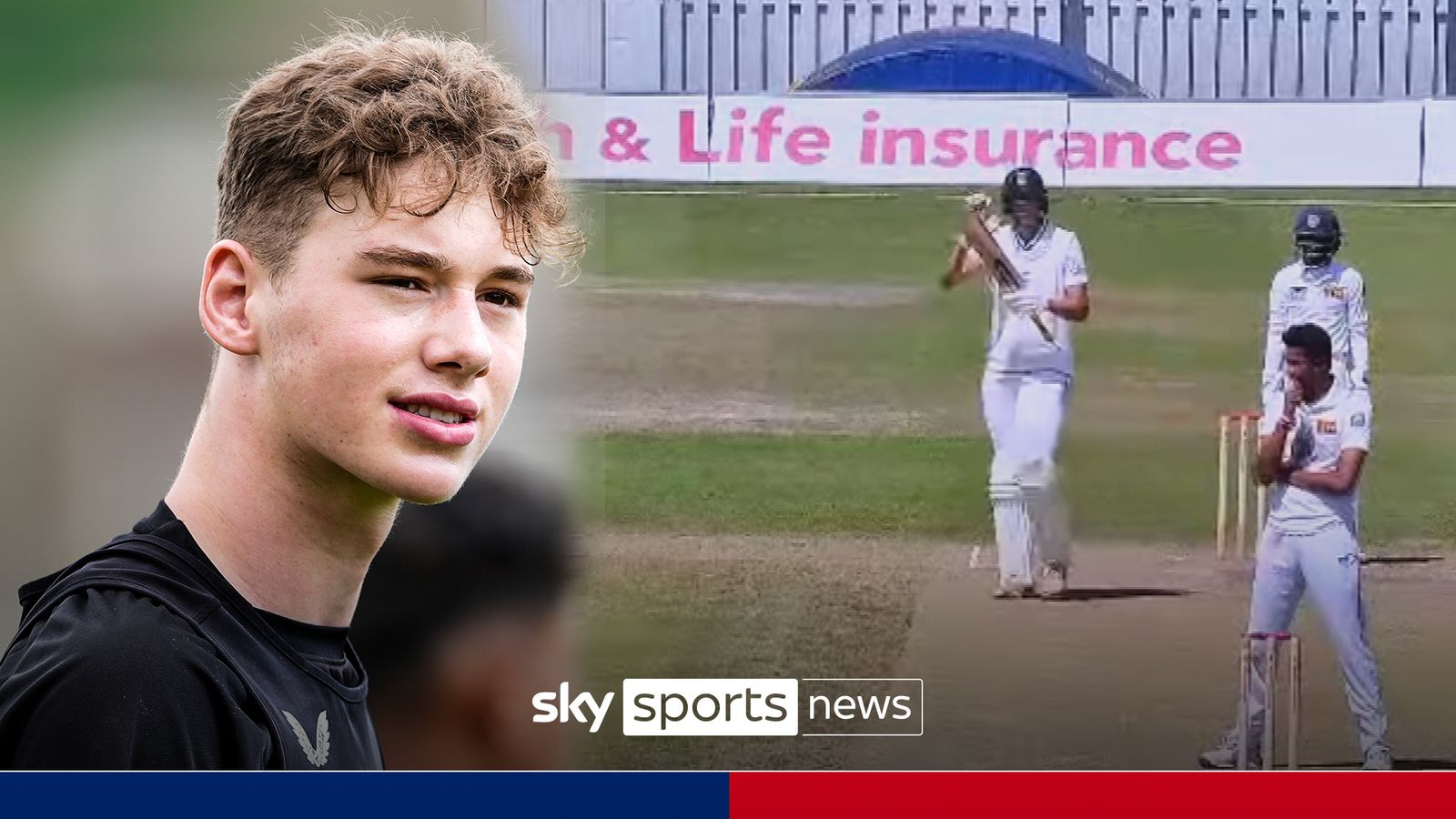 Andrew Flintoff's son Rocky scores 32 on County Championship debut for ...