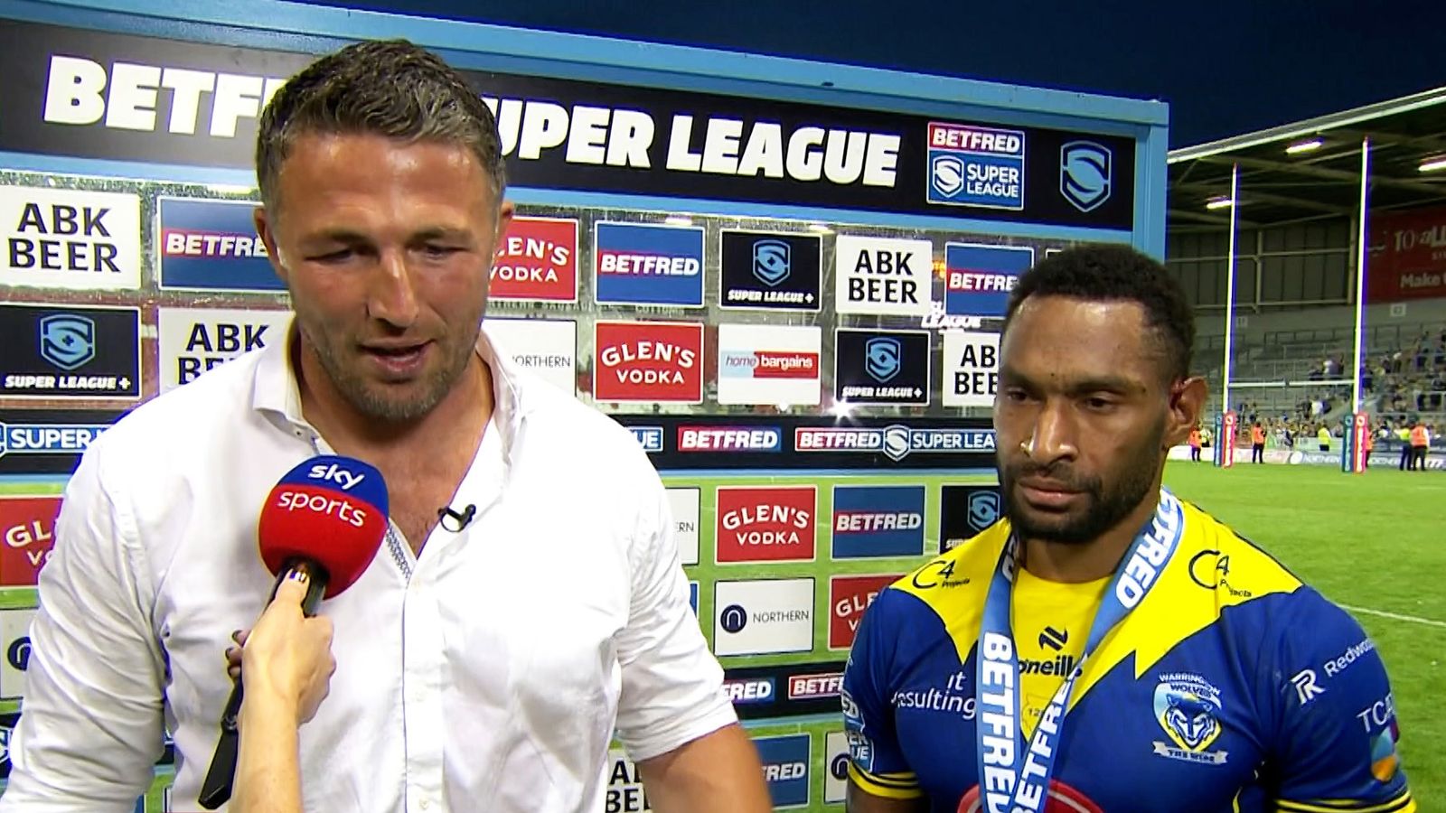 Sam Burgess proud of Warrington Wolves' courage against St Helens | Rugby League News | Sky Sports
