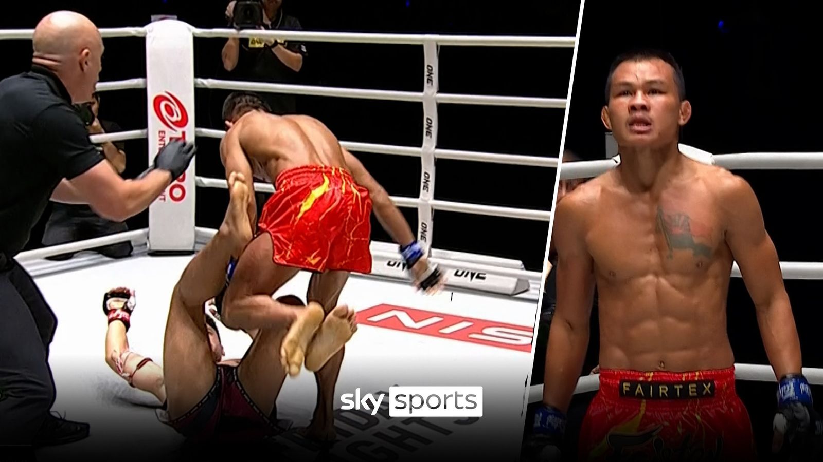 ONE Friday Fights 69: Soe Lin Oo Uppercut KO brings crowd to their feet | WWE News | Sky Sports