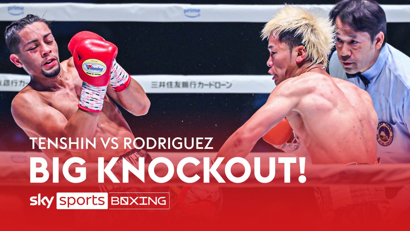 Tenshin Nasukawa produces huge TKO against Jonathan Rodriguez | Boxing ...