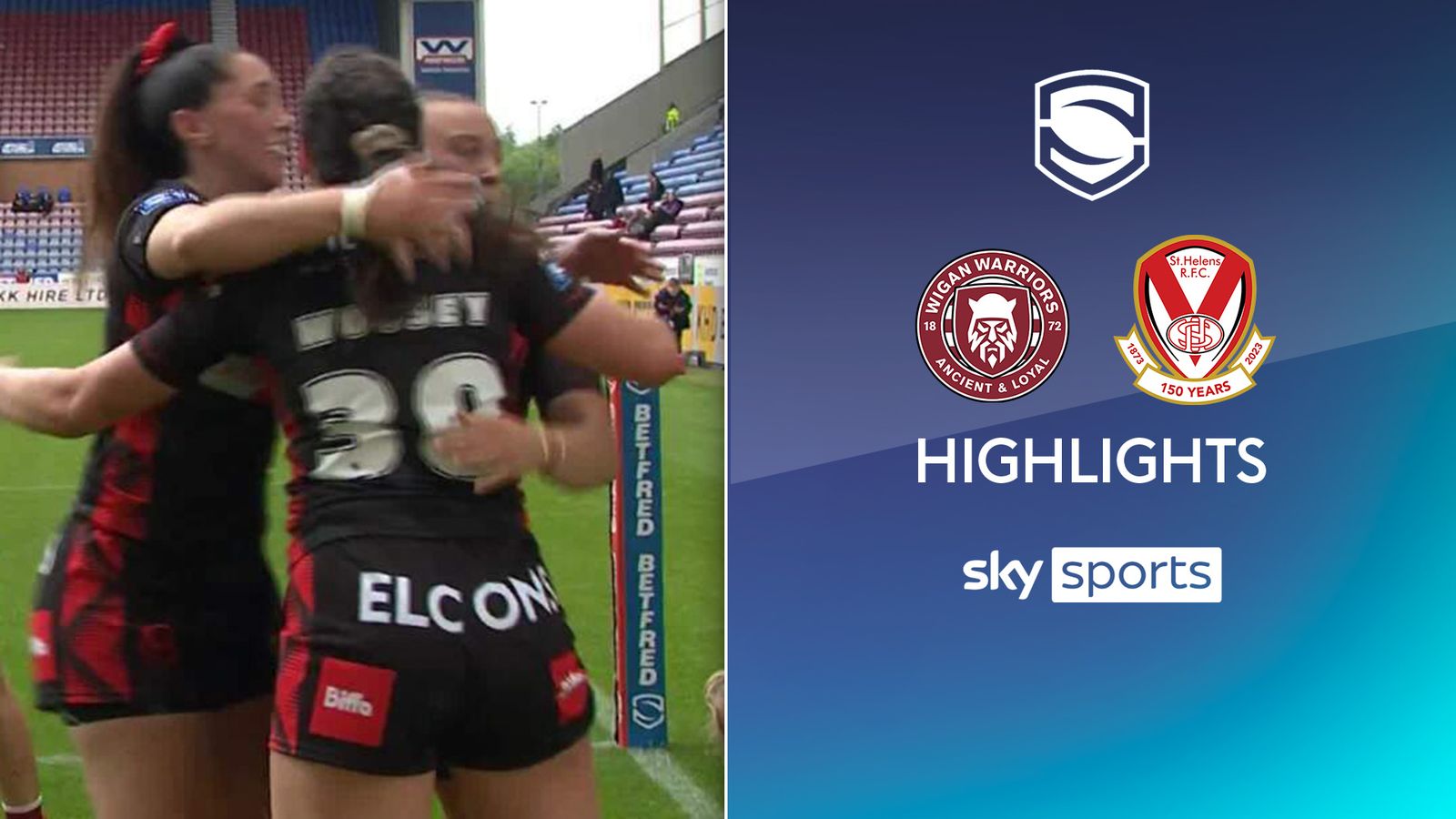 Wigan 12-16 St Helens | Women's Super League highlights | Rugby League ...