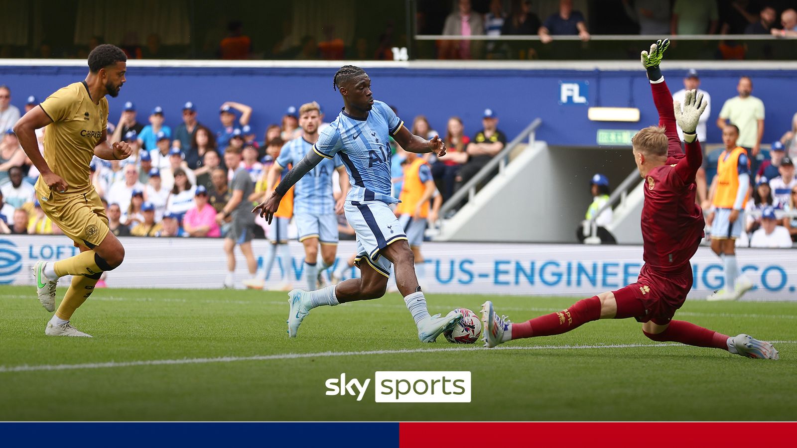 Yves Bissouma and Dejan Kulusevski combine in superb team goal ...