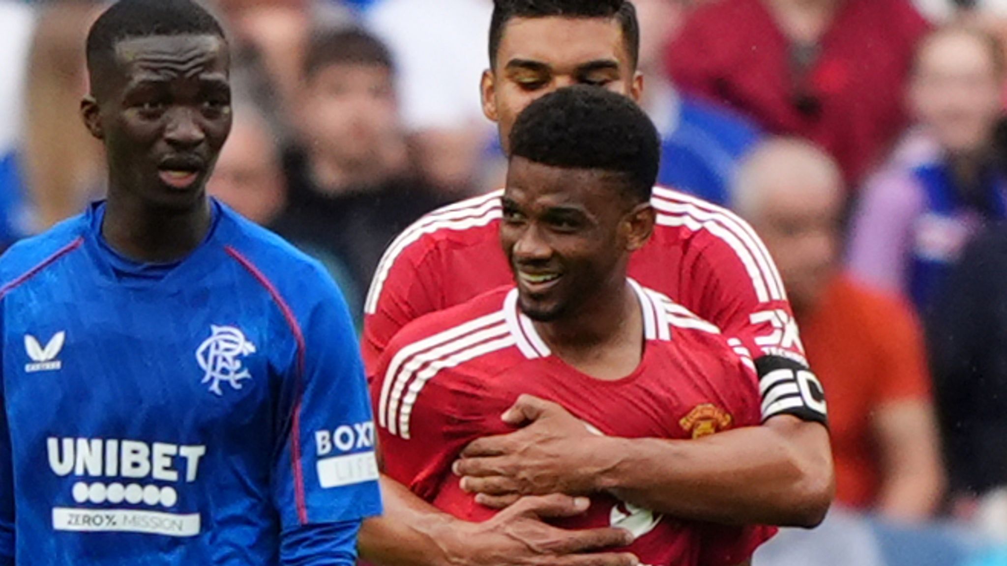 Rangers 0 - 2 Man Utd - Match Report & Highlights