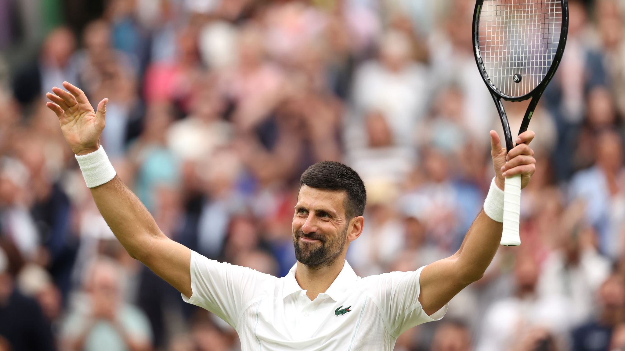Wimbledon: Novak Djokovic eases to first-round victory over Vit Kopriva to kickstart campaign ...